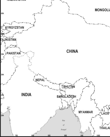 CHINA MAP COUNTRIES Download To Your Computer